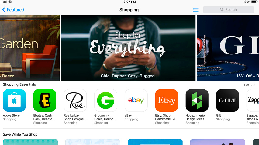 Apple apuesta por el e-commerce con su nueva categoría “Shopping ...